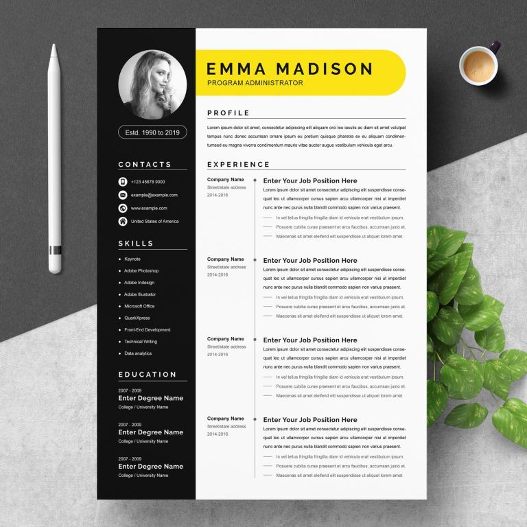 Programmer Administrator Resume Template ResumeInventor