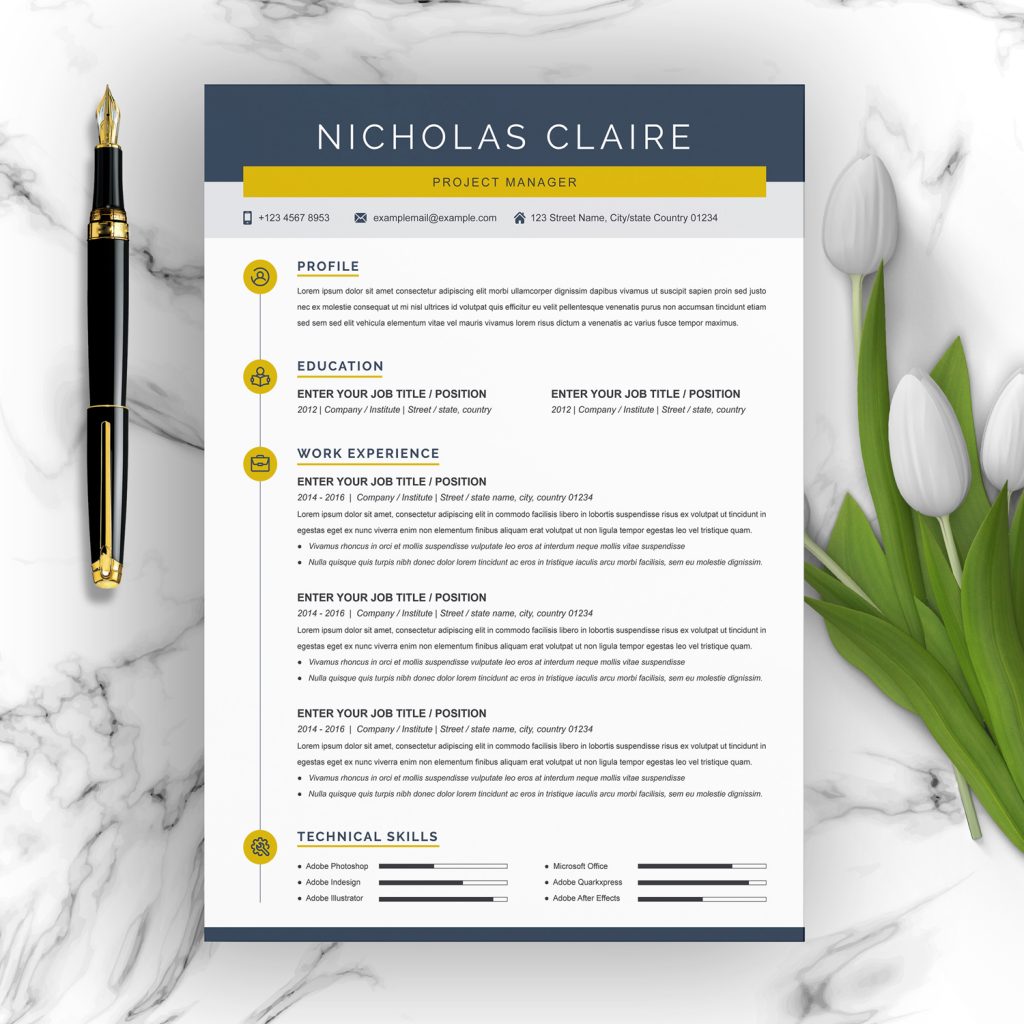 Marketing Executive Resume Template - ResumeInventor Marketing Executive Resume Template - ResumeInventor